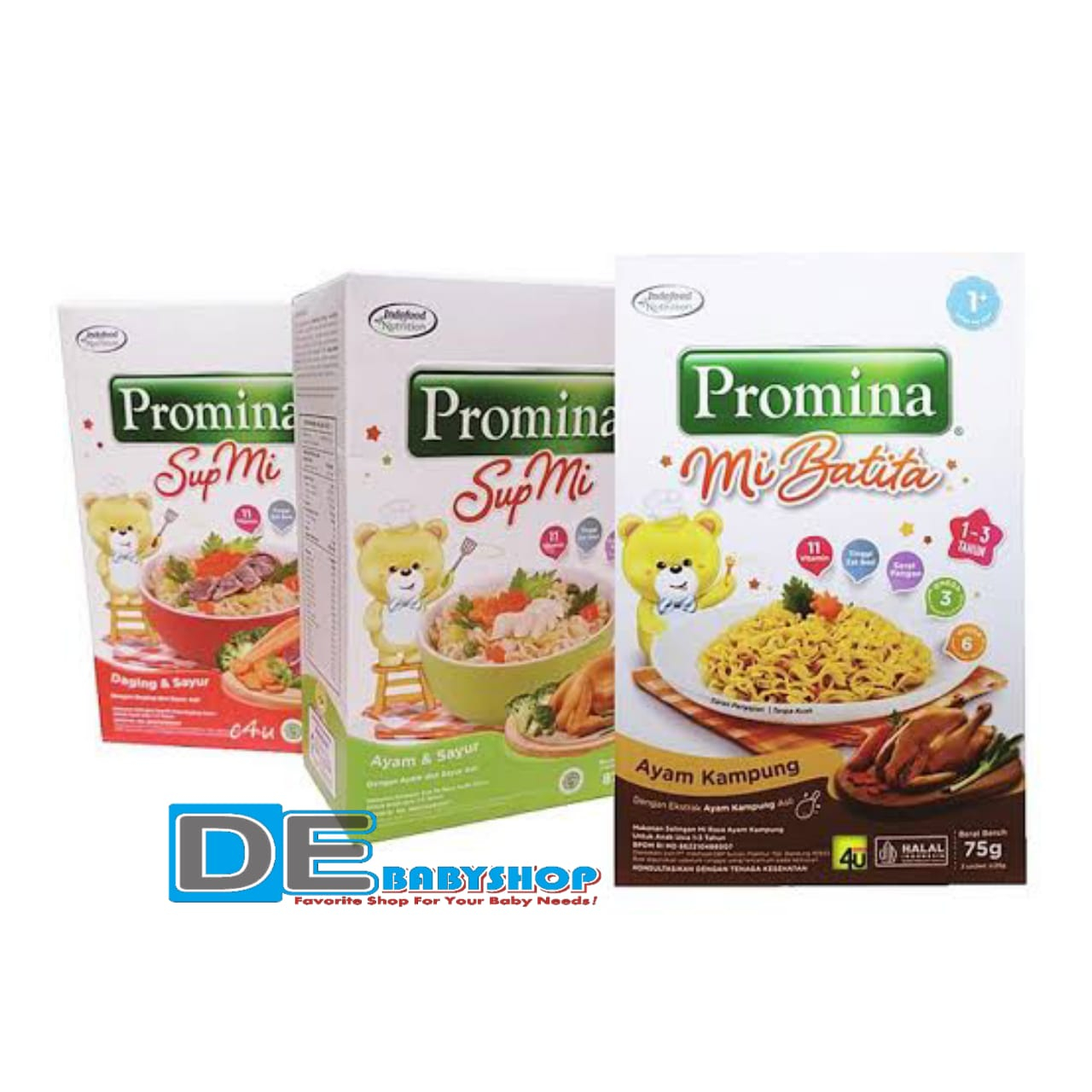 Jual Promina Sup mi 85gr / Promina Sup mi Ayam sayur / Promina Sup mie ...