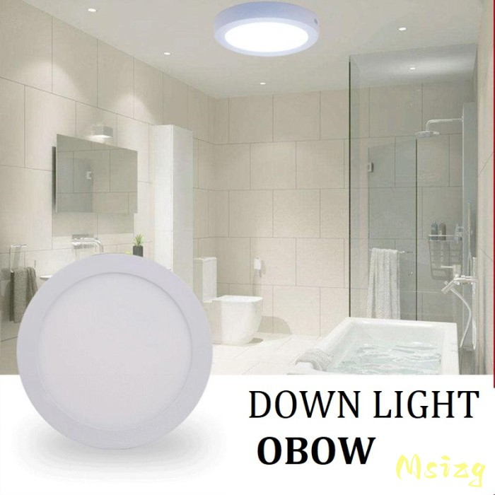 Jual Dowlight Panel Led 6W 12W 18W Led Outbow Bulat Ob Plafon Tempel ...