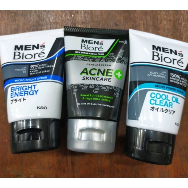 Jual Biore Mens Facial Foam 100g | Shopee Indonesia