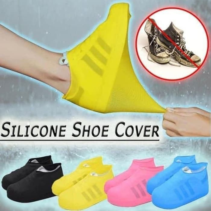 Jual Cover Shoes Sarung Sepatu Jas Pelapis Sepatu Karet Silikon Silicon ...