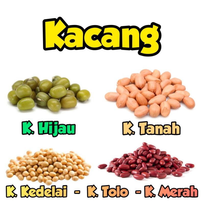 Jual KACANG TANAH HIJAU KEDELAI TOLO MERAH SNEREK - Kacang Biji Curah ...