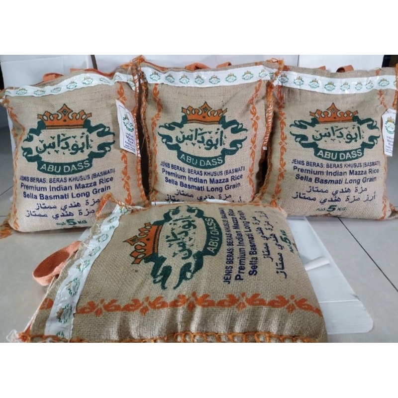 Jual Beras Basmari Abu Das , Beras Basmati India 5kg | Shopee Indonesia