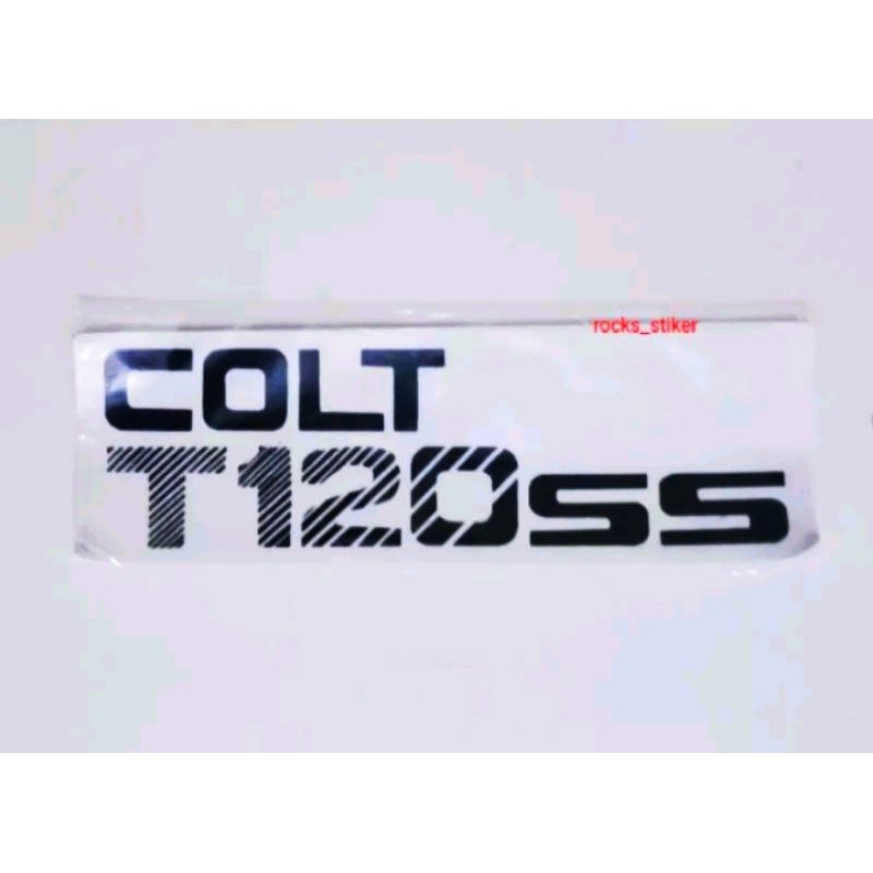 Jual Stiker Tulisan Colt T120ss / Stiker Colt T120ss / stiker sticker ...
