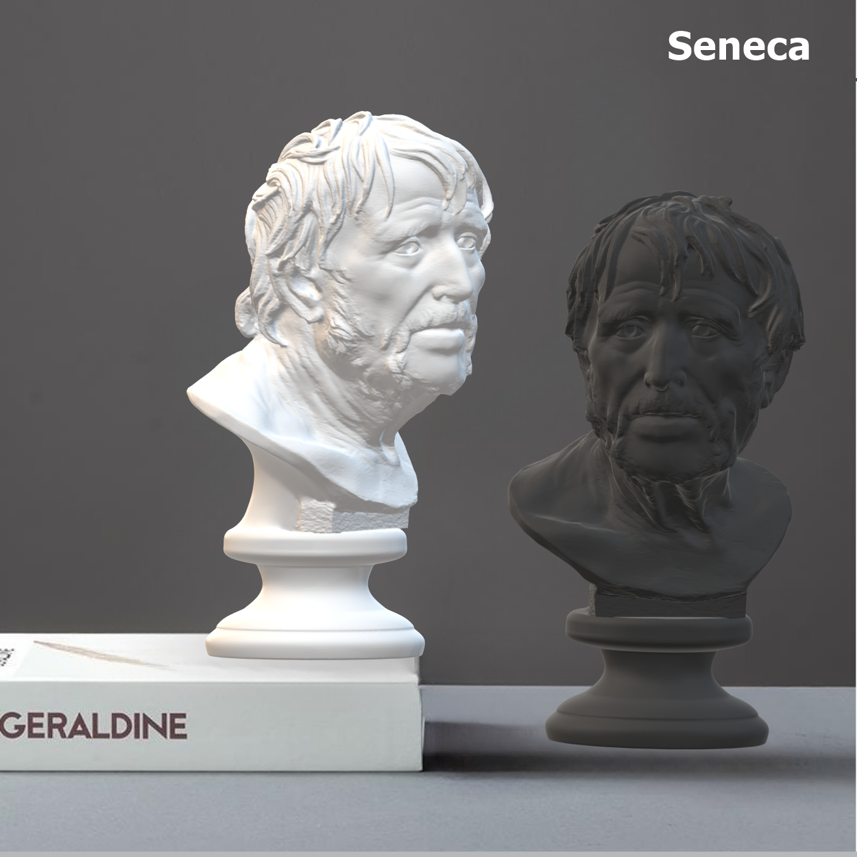 Jual Seneca, Stoic, Philosopher, 17cm, Portrait Yunani Mythology, ROMAN ...