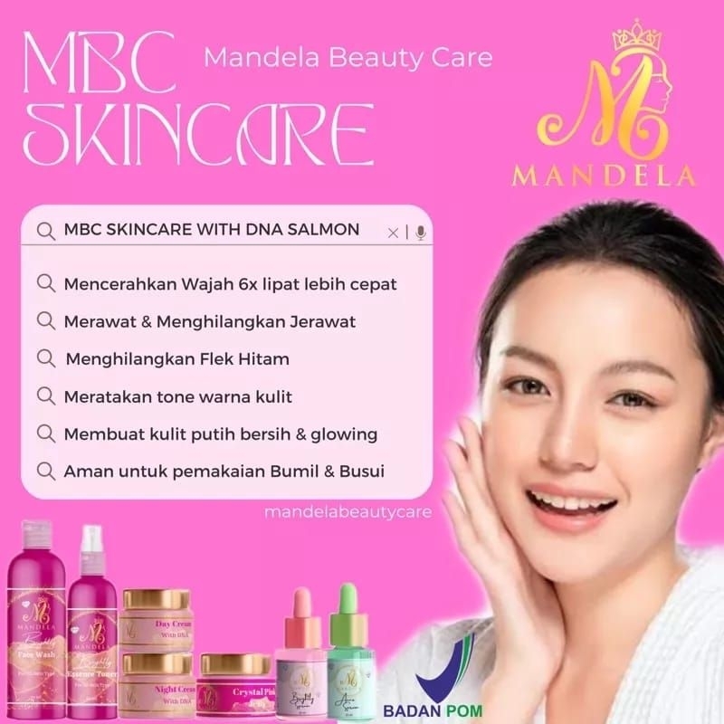 Jual MBC SKINCARE | MANDELA BEAUTY CARE ORIGINAL | Shopee Indonesia