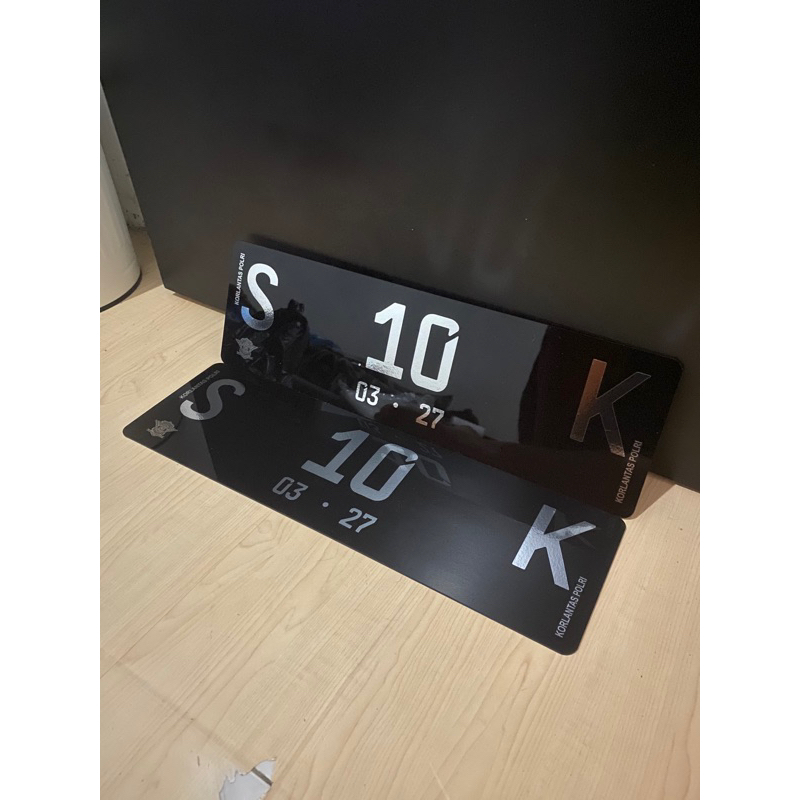 Jual PLAT MOBIL CHROME,KROME | Shopee Indonesia
