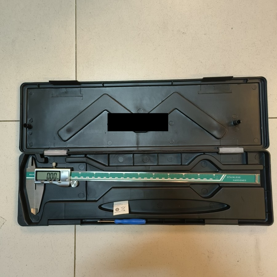 Jual Sketmat jangka sorong sigmat digital caliper 12" 300mm | Shopee Indonesia