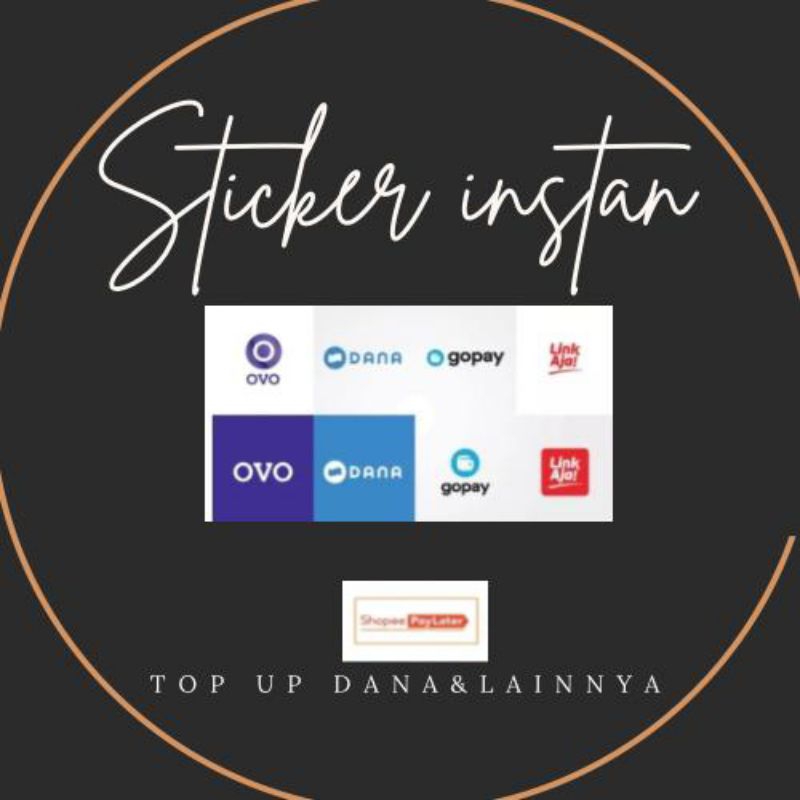 Jual STICKER/STIKER DIGITAL WALLET | Shopee Indonesia