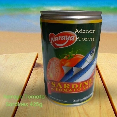 Jual Sarden Naraya saus tomat 425g/ ikan kaleng | Shopee Indonesia