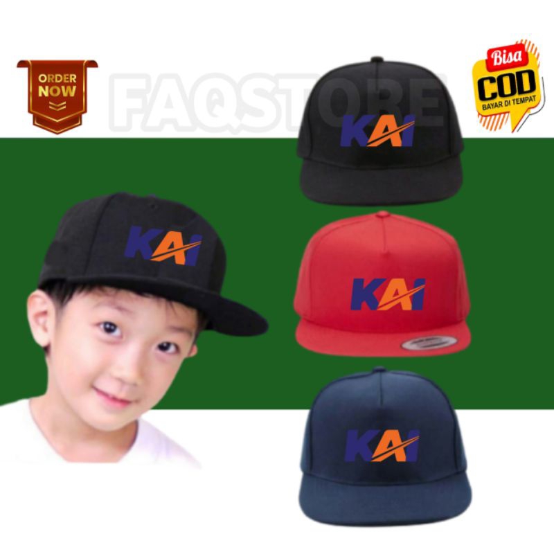 Jual TOPi ANAK GAMBAR KAI,TOPI SNAPBACK KEREN MODEL GAMBAR KAI | Shopee ...