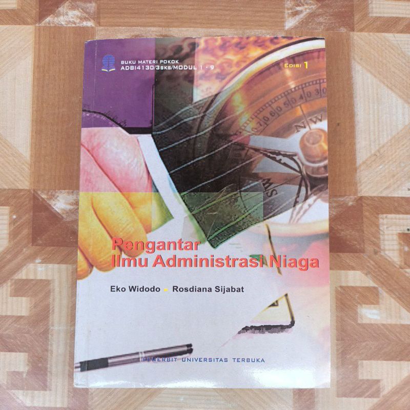 Jual ORIGINAL PENGANTAR ILMU ADMINISTRASI NIAGA EDISI 1 : UNIVERSITAS TERBUKA | Shopee Indonesia