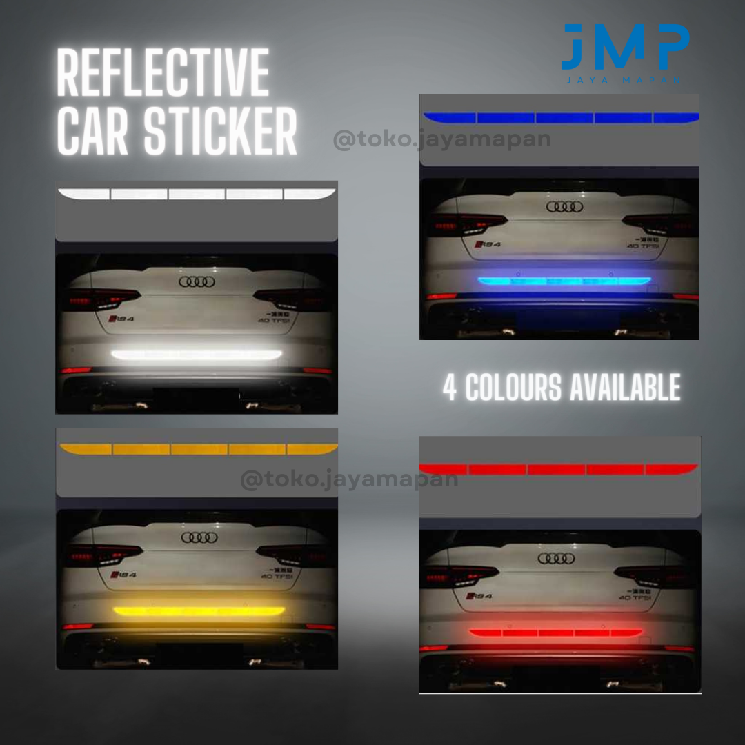 Jual Stiker Nano Reflektor Bumper Mobil Belakang / Nano Car Reflective ...