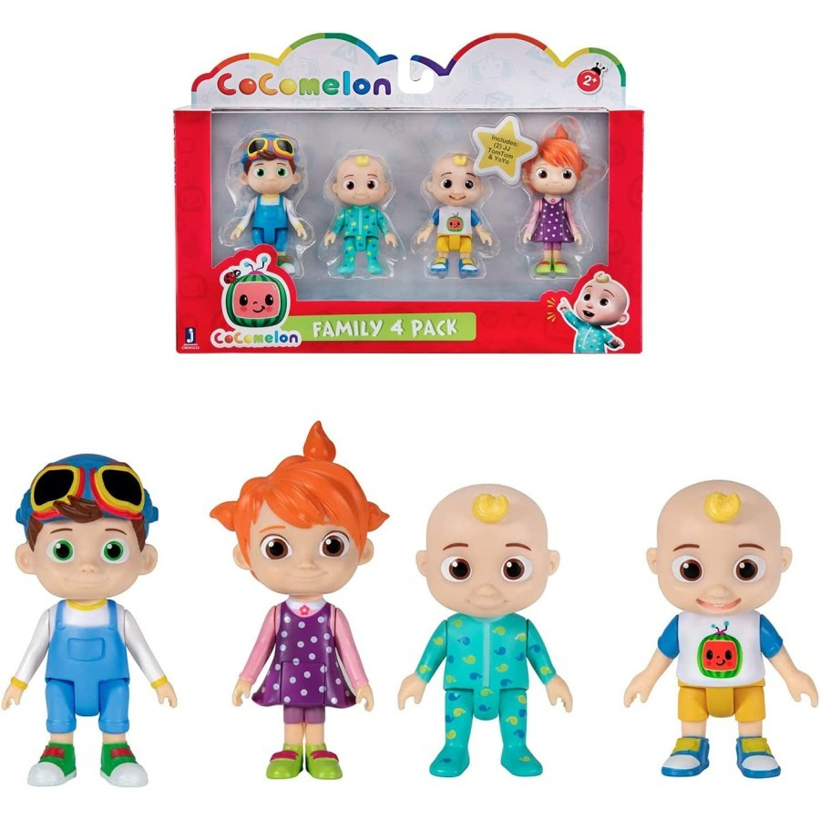 Jual Cocomelon 4 Figure Pack Family Set / Mainan Edukasi Anak | Shopee ...