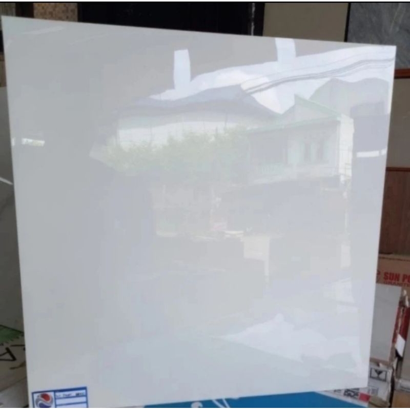 Jual Granit Putih Polos 60x60 | Sunpower Pure White 66100 Glazed ...