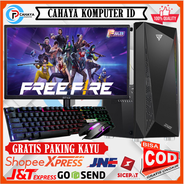 Jual Paket PC Gaming AMD A8 Ram 8Gb HDD 500Gb LED 19 Inch Siap Gaming ...