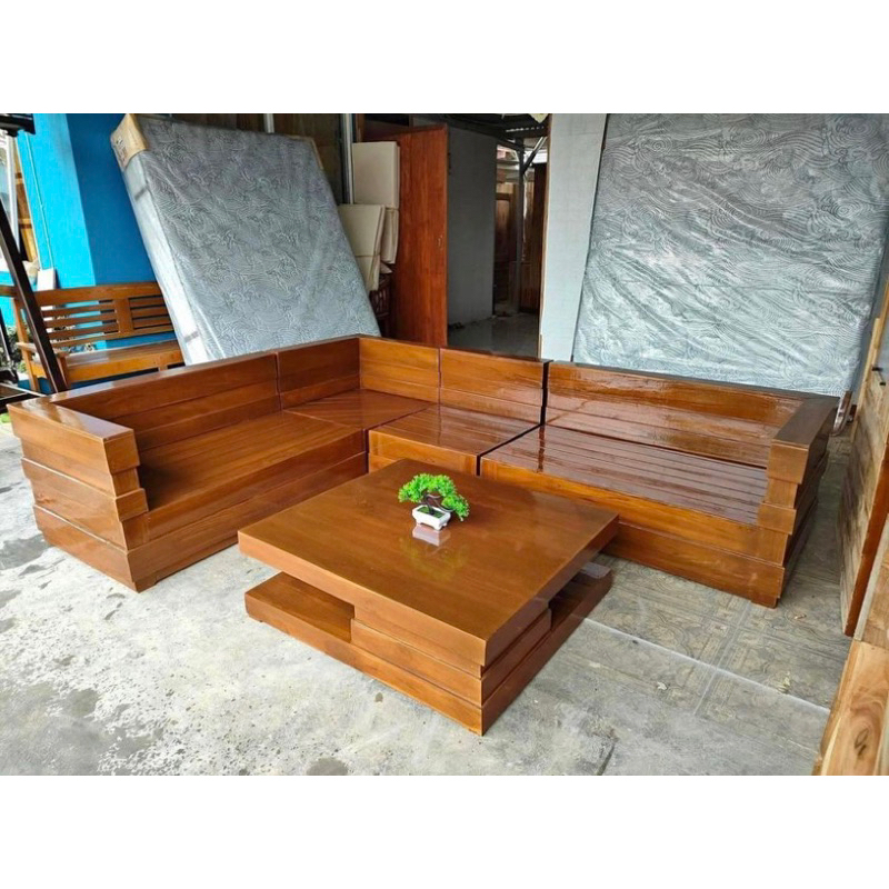 Jual kursi tamu sudut box/kursi tamu/kursi keluarga/kursiruang tamu ...