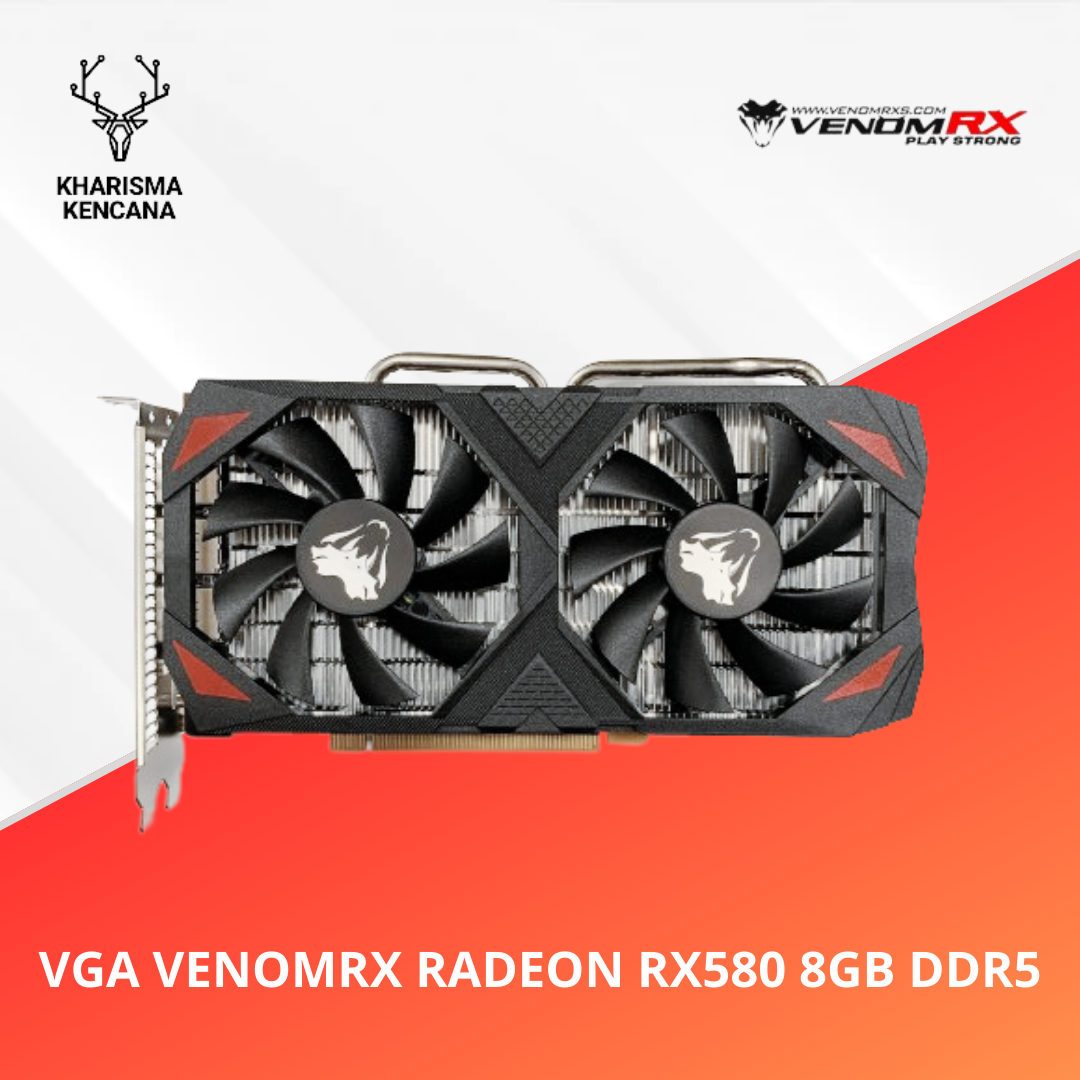 Jual VGA VENOMRX RADEON RX580 8GB DDR5 | Shopee Indonesia