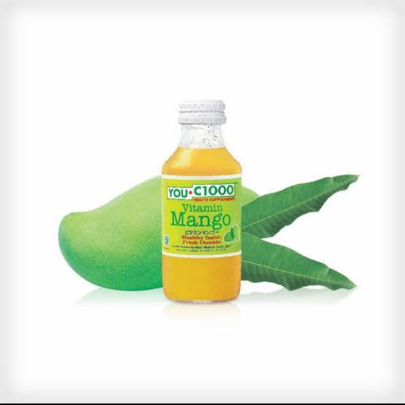 Jual You C1000 Vitamin Orange/Jeruk, Mango, Lemon 140ml (1 dus isi 30 ...