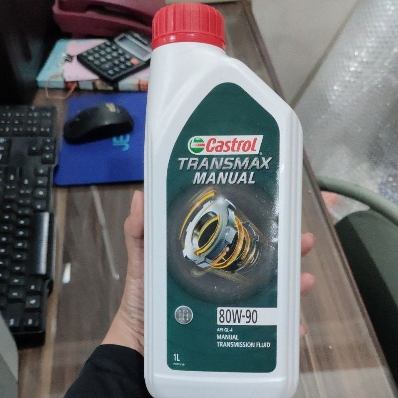 Jual Oli Castrol Transmax Manual Sae 80/90 Transmisi 1Liter Pasti Asli ...