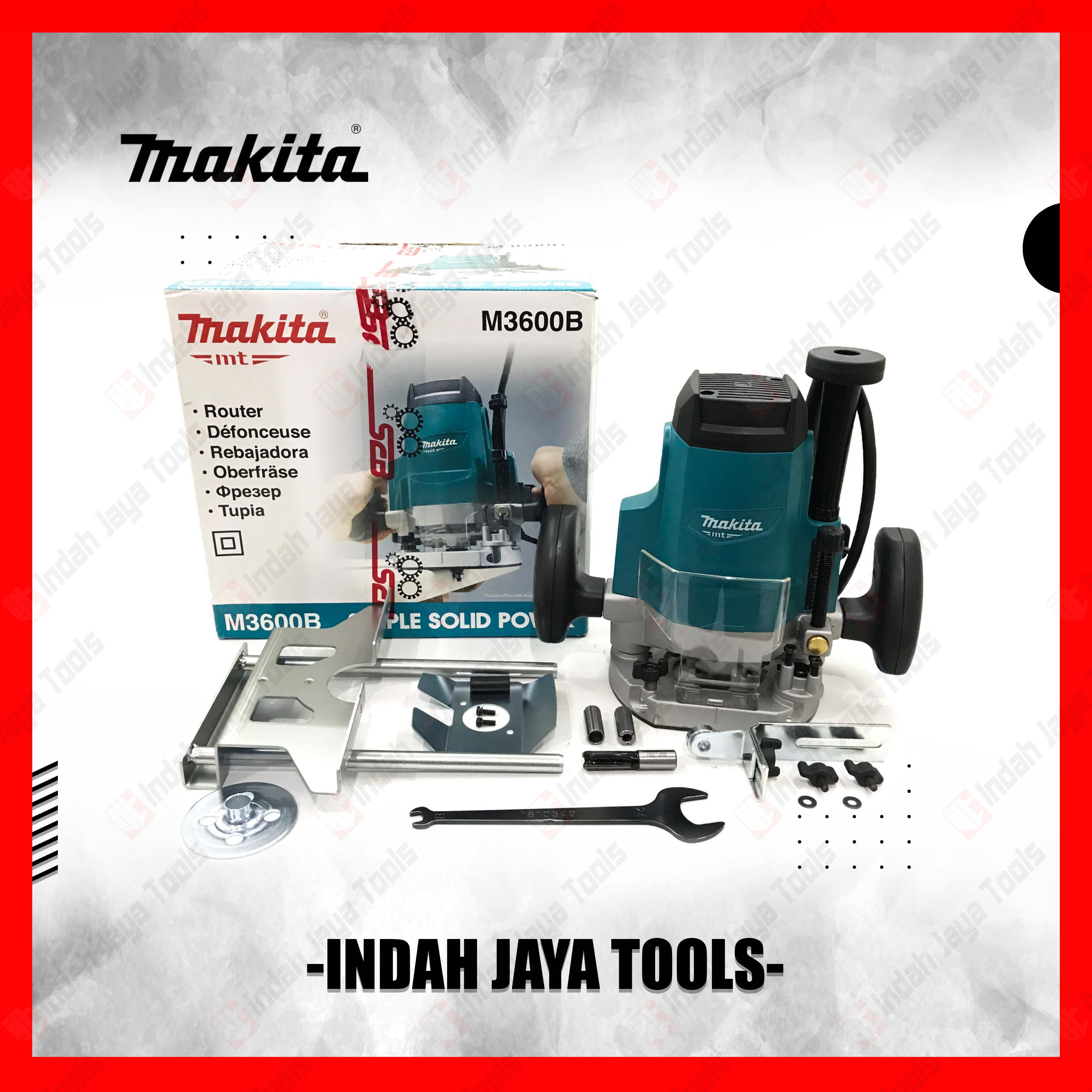 Jual MAKITA M3600B Mesin Router BESAR 2 Tangan Profil Kayu Serut M 3600 ...