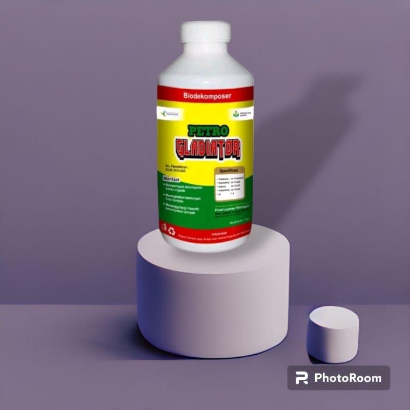 Jual DEKOMPOSER PETRO GLADIATOR 1 LITER PEMBENAH DAN PENGURAI TANAH ...