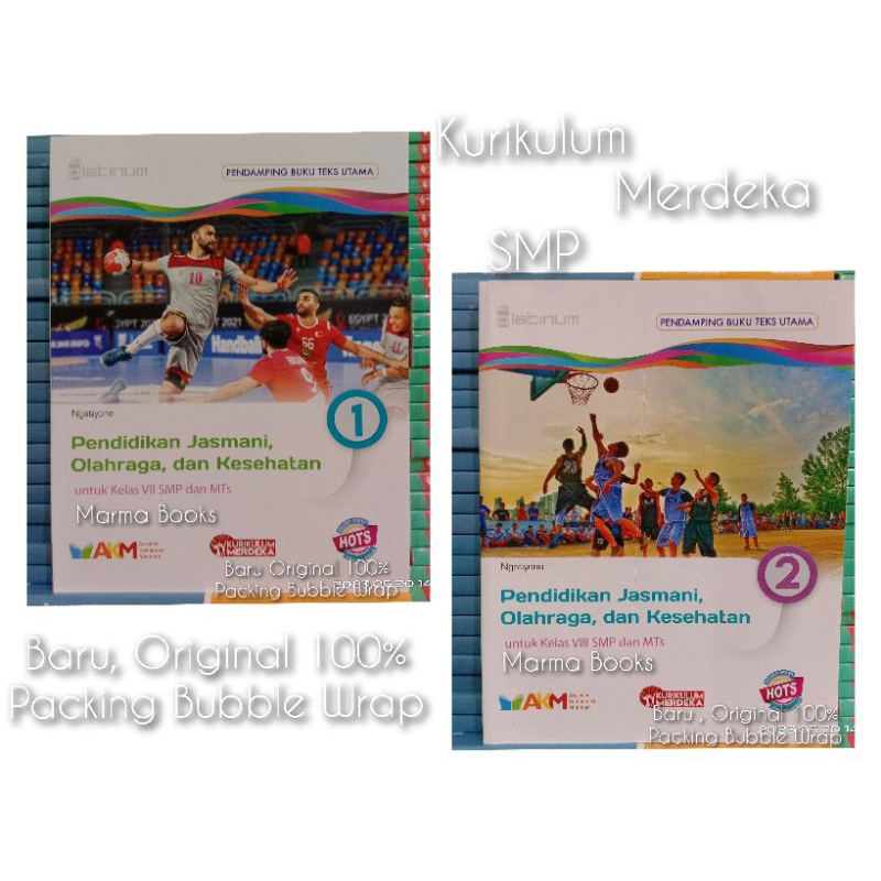 Jual Buku PenjasOrkes kelas 7 8 SMP Kurikulum Merdeka HOTS AKM Platinum / Buku PJOK Kelas 7 8 ...