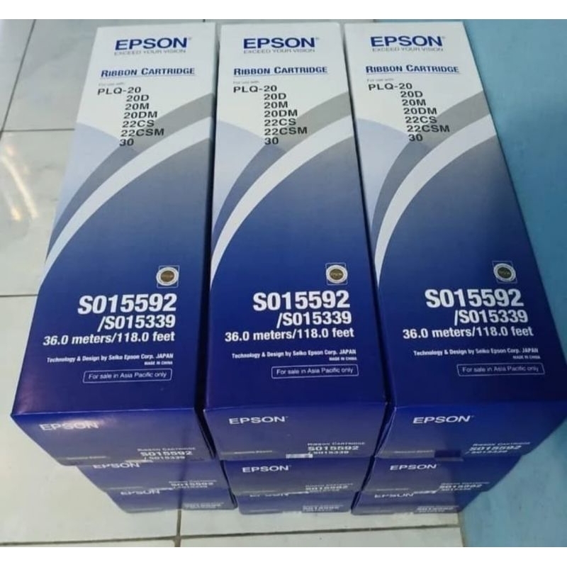 Jual PITA EPSON RIBBON CARTRIDGE PLQ20/PLQ30 ORGINAL ISI 3 | Shopee ...