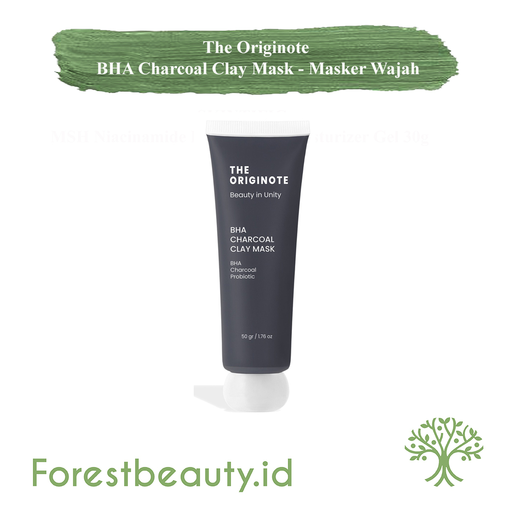 Jual [Forestbeauty.id] The Originote BHA Charcoal Clay Mask - Masker ...