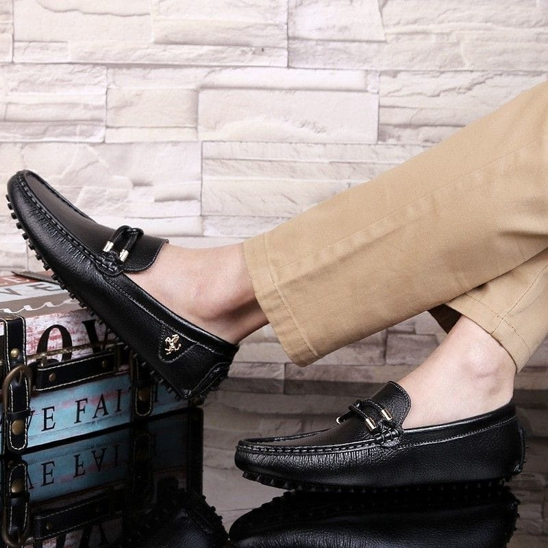 Jual Sepatu Kantor Cowok Pantofel Pria Kulit Slip On Kerja Kantor ...