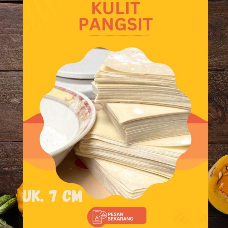 Jual Kulit Pangsit/dimsum Kotak 7-10 cm 50 lembar | Shopee Indonesia