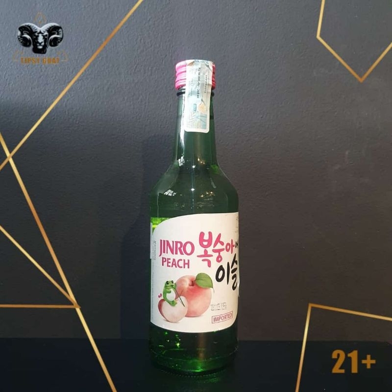 Jual Soju Jinro Chamisul Peach 360ML | Shopee Indonesia
