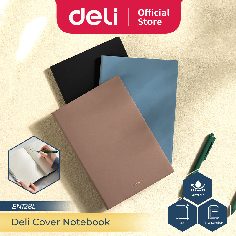 Jual Deli Leather Cover Notebook / Buku Catatan / Agenda Sampul Kulit ...