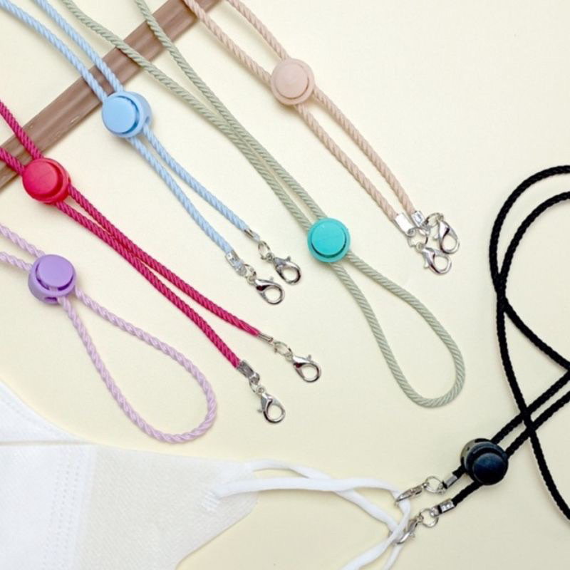 Jual Kalung Masker Hijab 2in1 Strap Masker Elastis Stretchy Tali masker ...