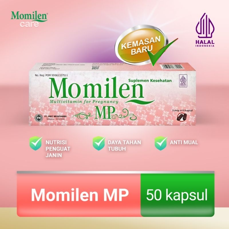 Jual MOMILEN MP / Multivitamin for Pregnancy / HALAL / Anti Mual ...