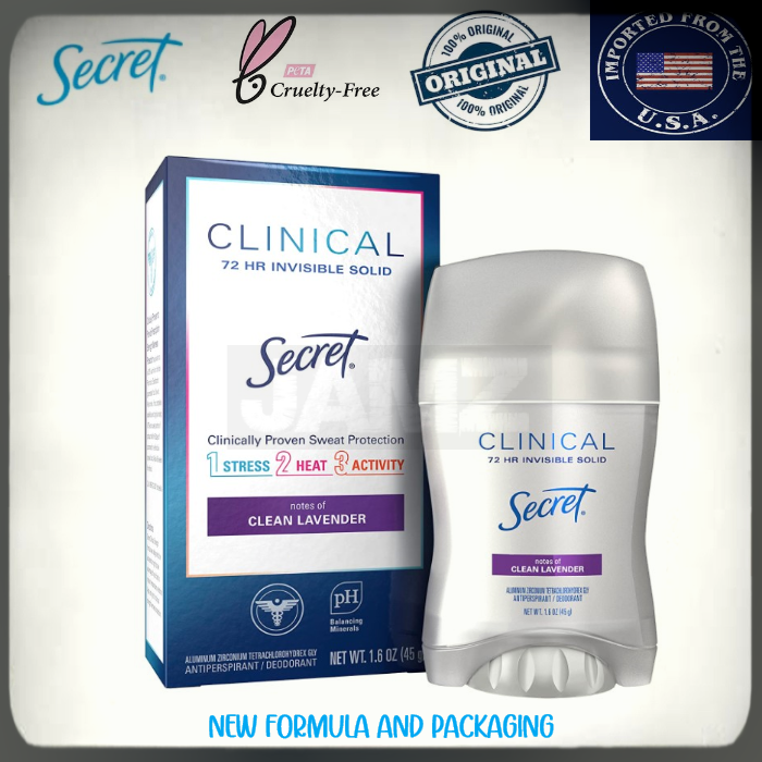 Jual Secret Deodorant Clinical + Strength Invisible Solid ...