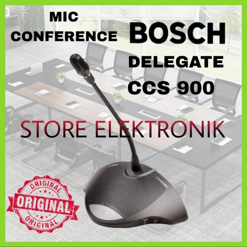 Jual MIC CONFERENCE SYSTEM DELEGATE BOSCH CCC 900 GARANSI RESMI ...