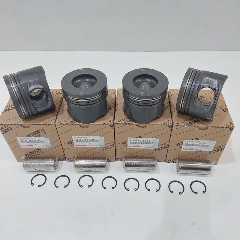 Jual PISTON SEHER ASSY TOYOTA HILUX 3000CC HILUX 30 1KD 4PC 1SET | Shopee Indonesia