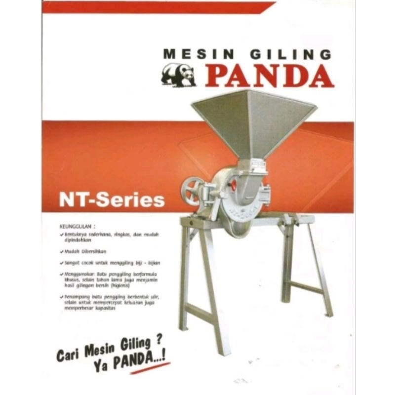 Jual mesin gilingan PANDA nt 200 8 inchi gilingan tahu kedelai grinding ...