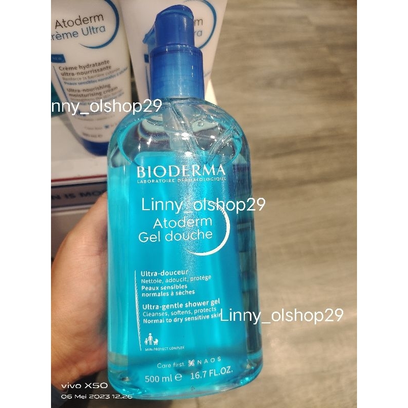 Jual BIODERMA ATODERM GEL DOUCH 500 ML | Shopee Indonesia