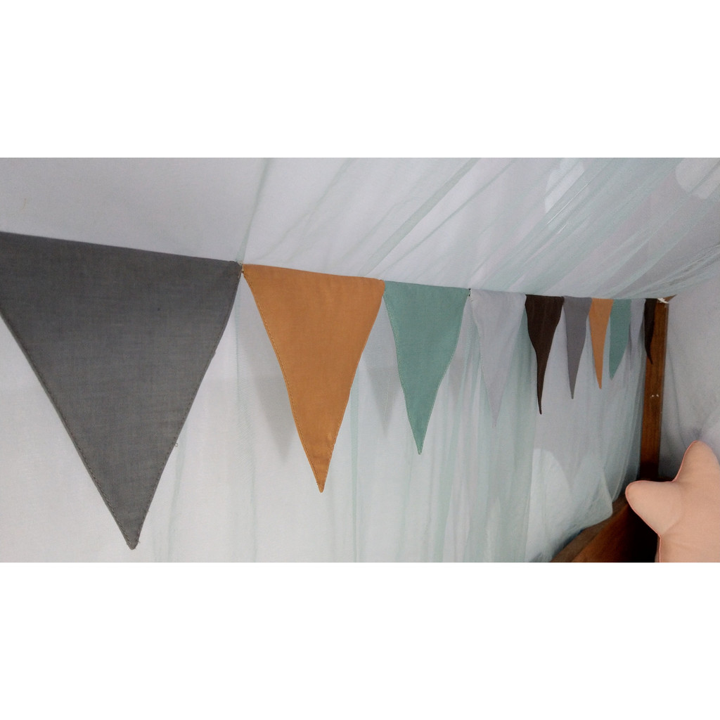 Jual Aesthetic Garland Bunting FLag / Gantungan Hiasan Kamar Anak ...