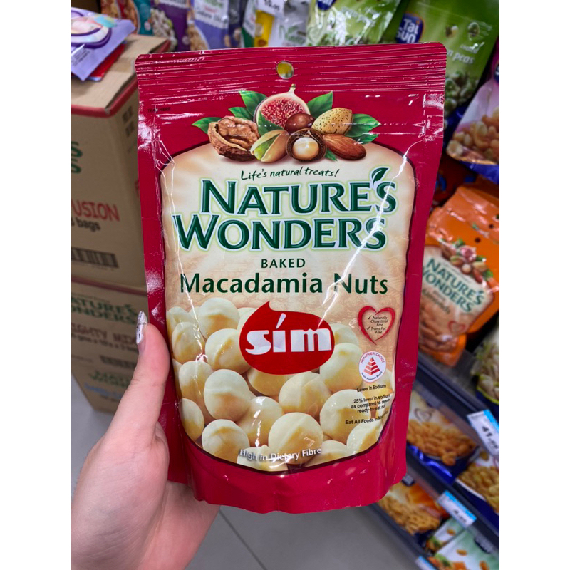Jual nature's wonders macadamia nuts 240 gram / mighty mix / hearty mix ...