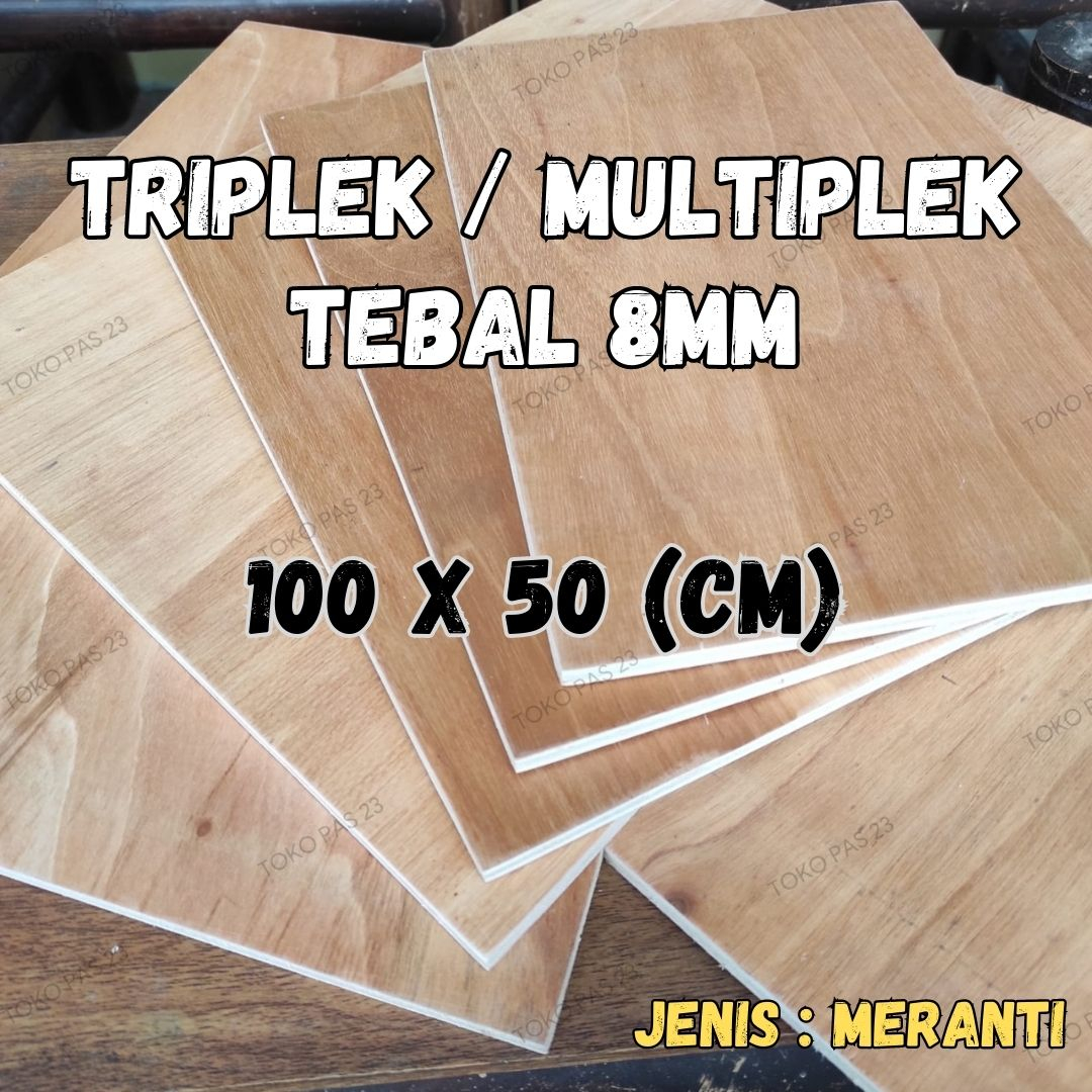 Jual TOKO PAS 23 | Triplek P100 L50 100x50 (cm) Tebal 8mm Semi Meranti ...