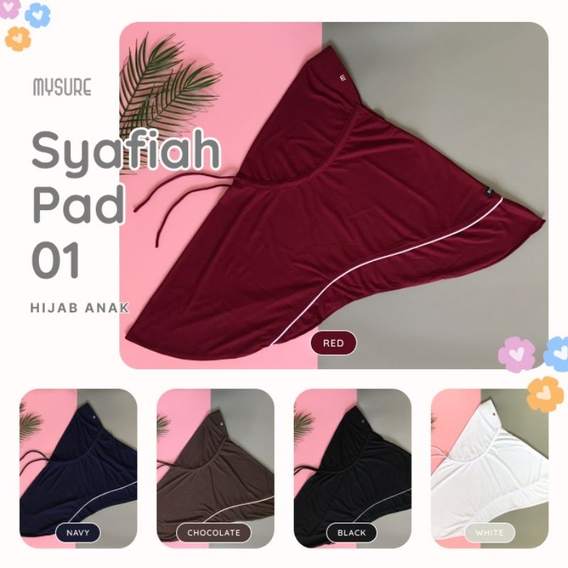 Jual SYAFIAH PAD HIJAB ANAK MASA KINI ANGGUN CANTIK DAN ELEGAN | Shopee ...