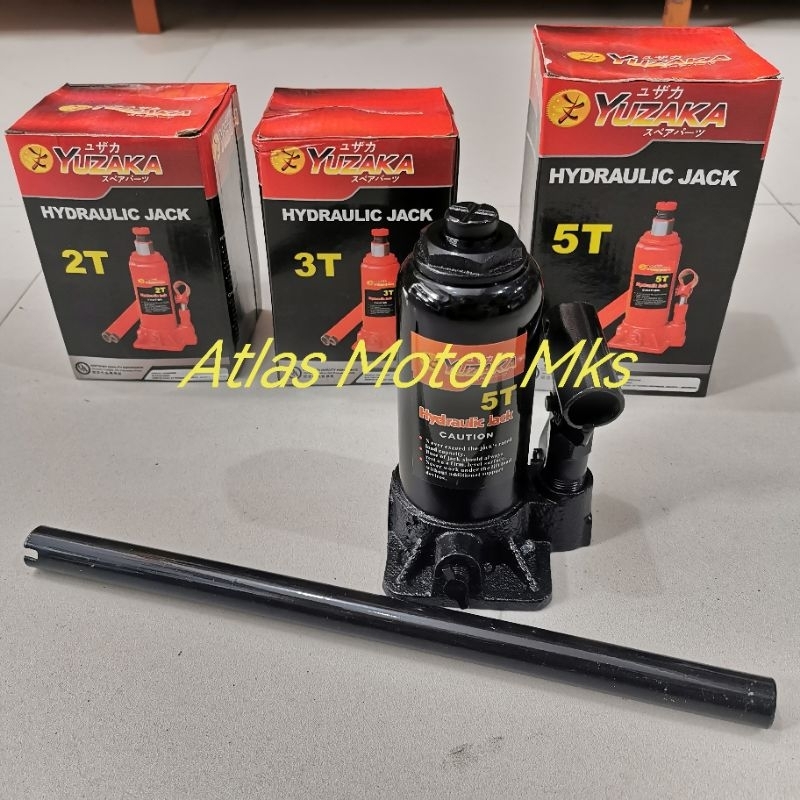 Jual [1PC] DONGKRAK BOTOL HYDRAULIC JACK 2TON / 3TON / 5TON - YUZAKA ...