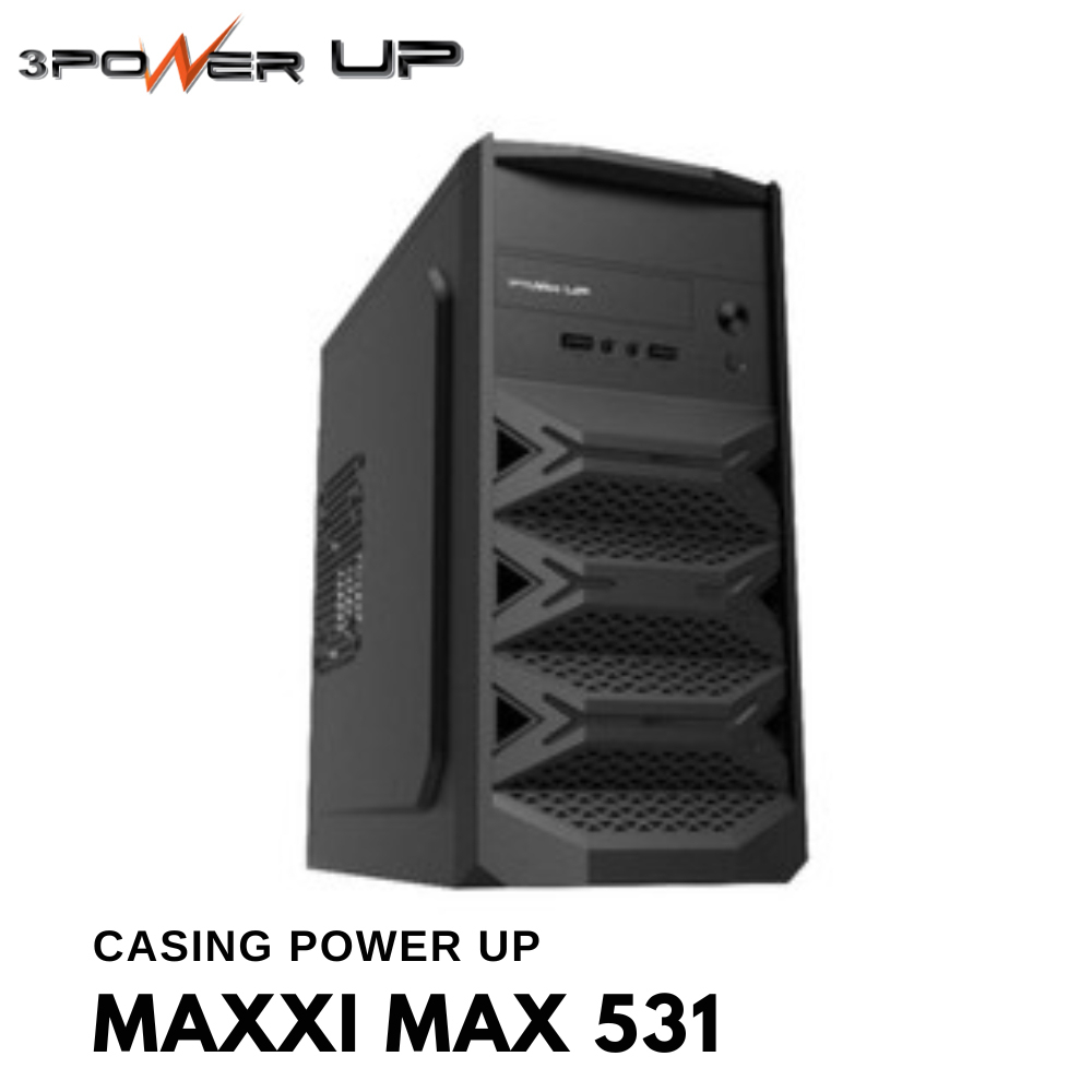 Jual Casing PC Power UP Maxximax DMC-531 Casing Komputer MAXIMAX 531 ...