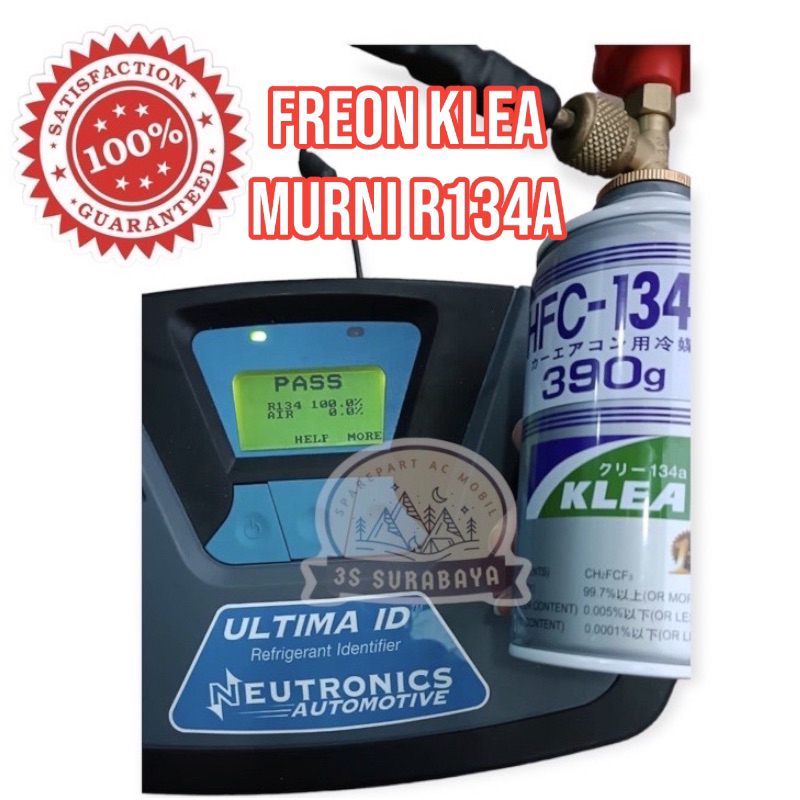 Jual Freon Kaleng Klea Ineos R134 A Ac Mobil Kulkas Murni 100%! | Shopee Indonesia