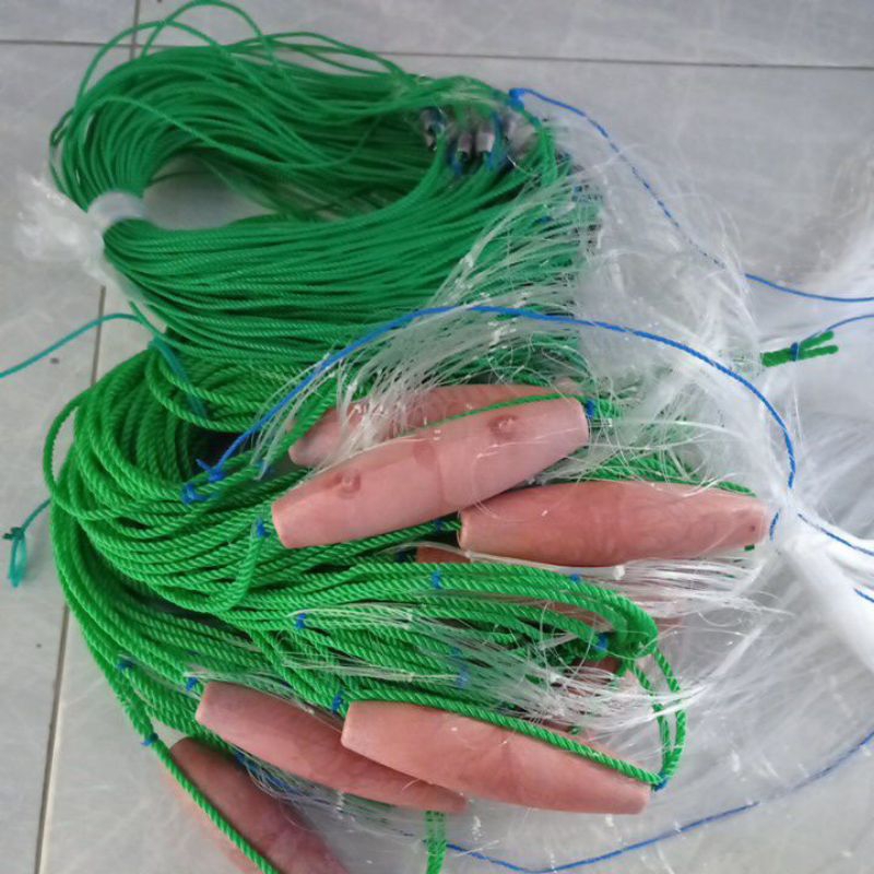Jual Jaring ikan siap pakai UKURAN TINGGAL PILIH jaring ikan senar ...