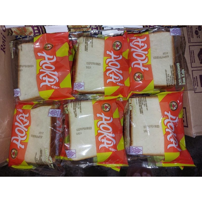 Jual Aoka Roti Panggang Sandwich Rasa Keju Durian Nanas Blueberry ...