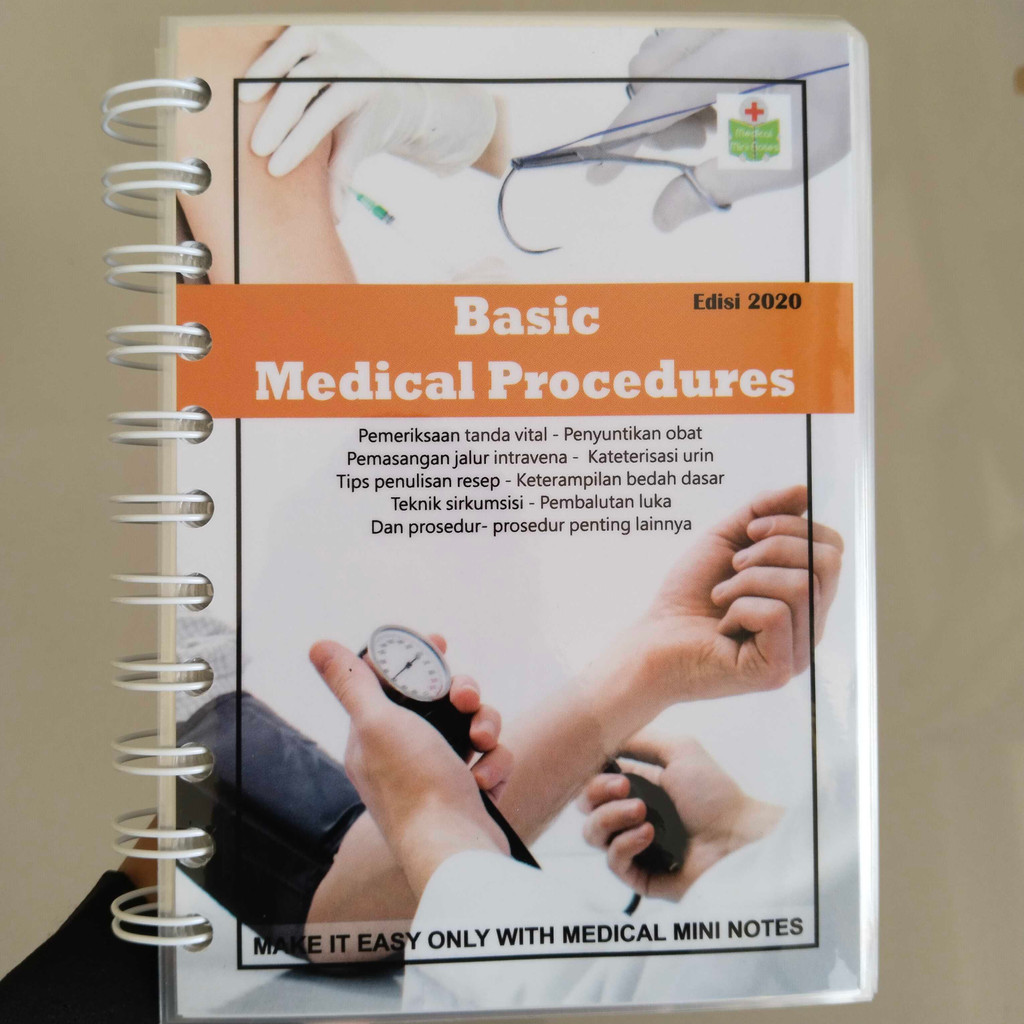 Jual Medical Mini Notes MMN Original Basic Medical Procedures BMP ...