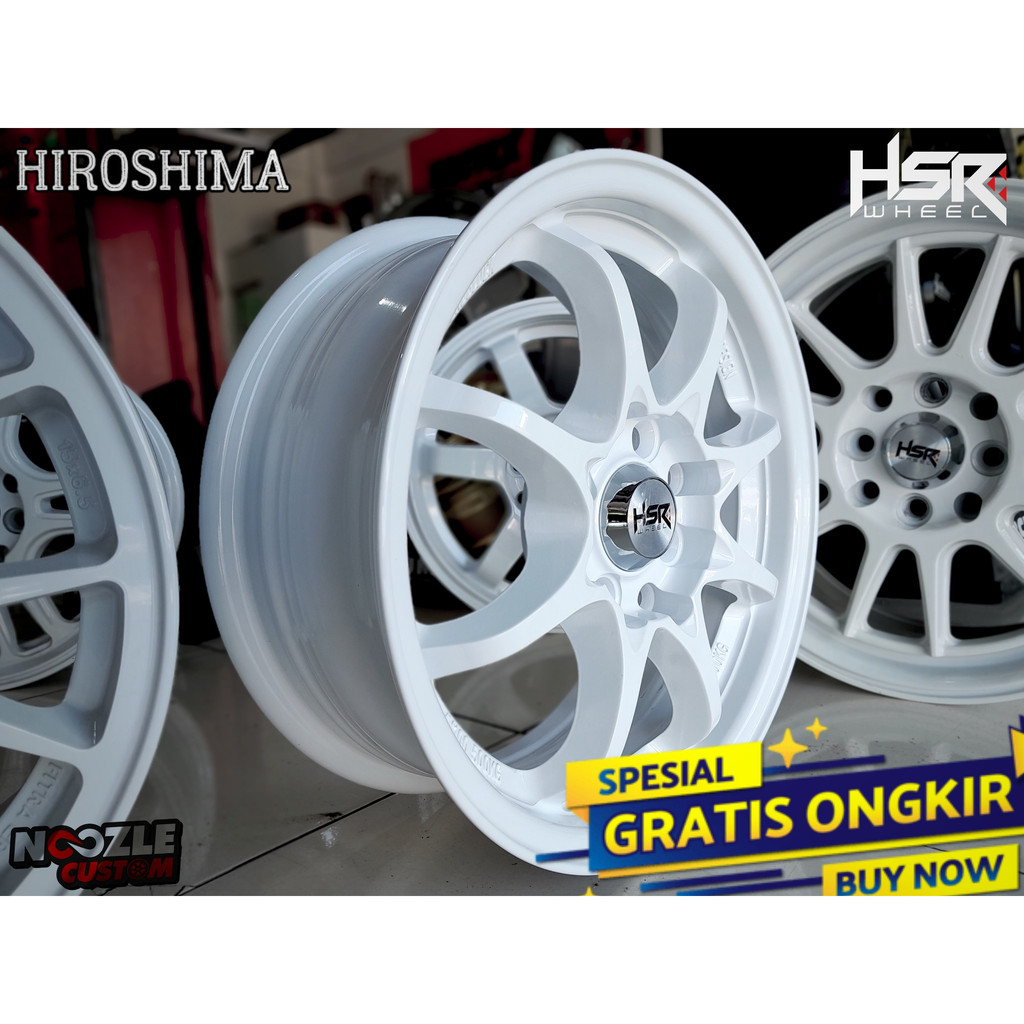 Jual VELG AGYA BRIO R14 HSR HIROSHIMA RING 15 NO VELG CE28 PELEK MOBIL R14 | Shopee Indonesia